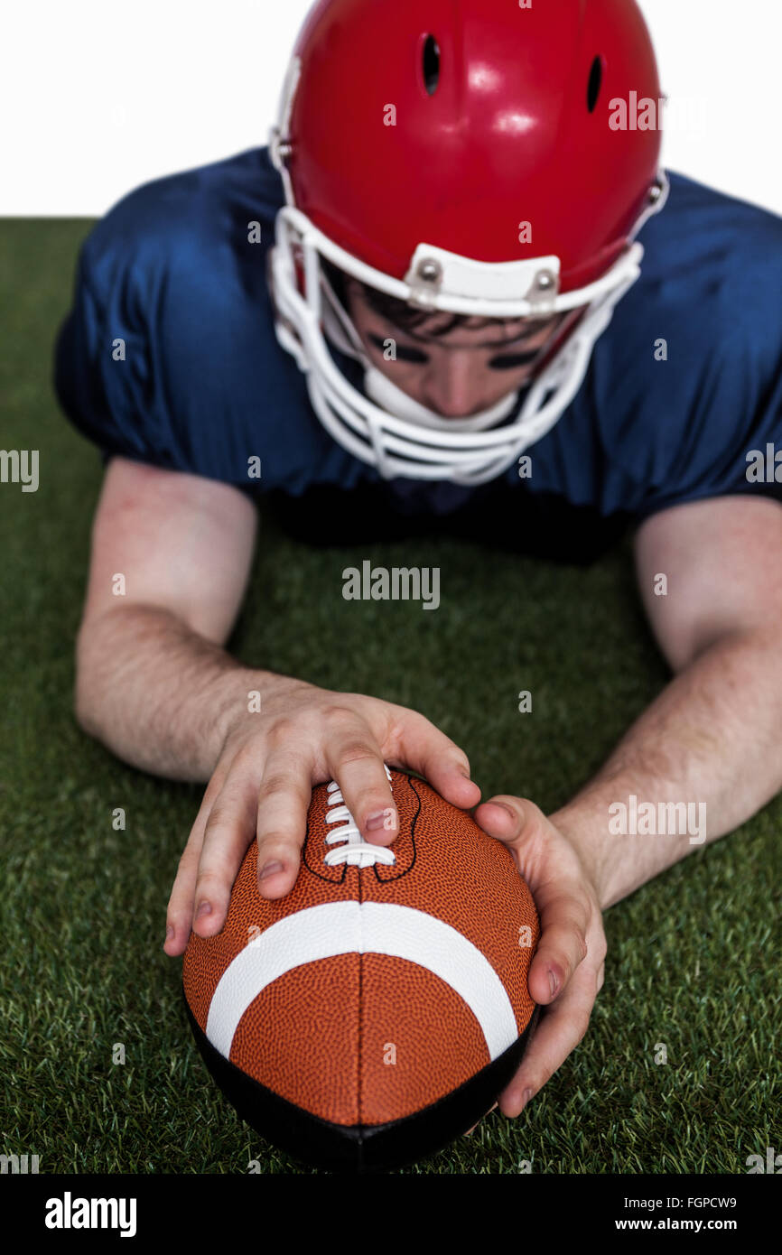 Hands american football player on hi-res stock photography and images ...