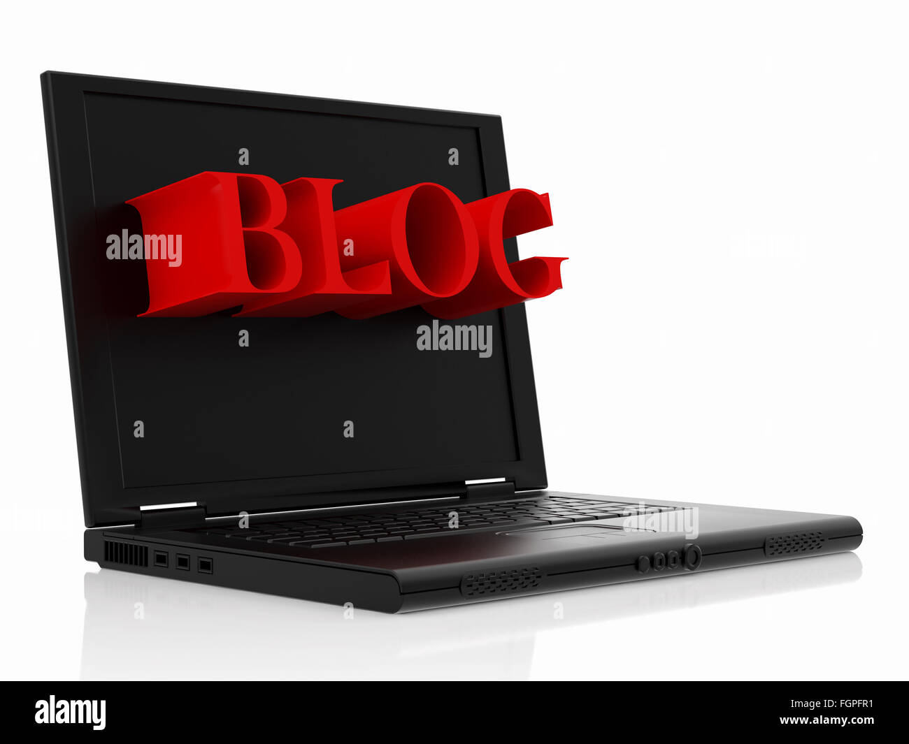 Laptop isolated on white background. High resolution image Stock Photo ...