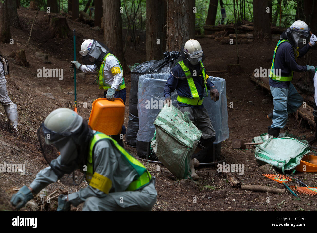 Nuclear radiation decontamination hi-res stock photography and images ...