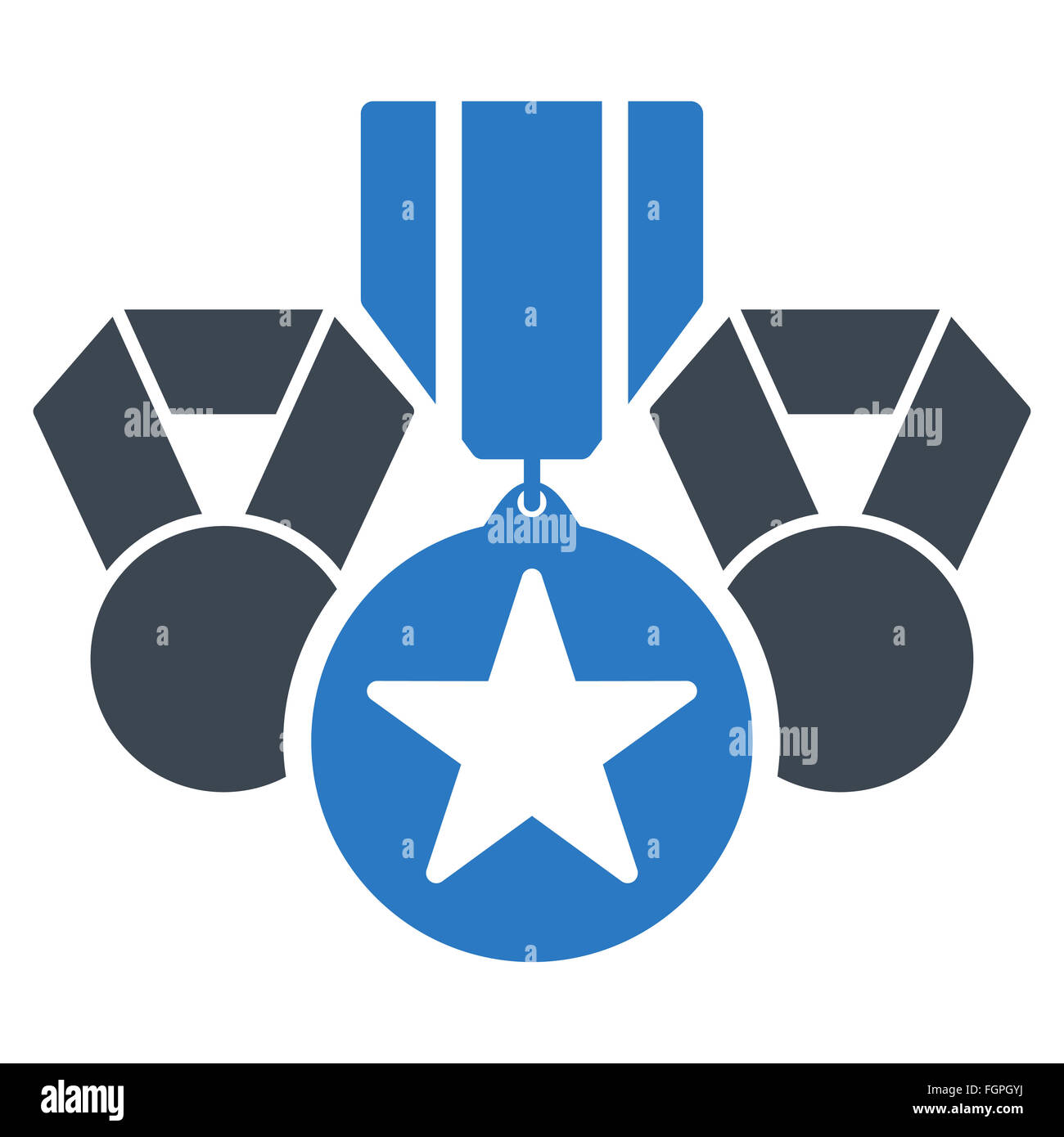 Awards icon from Competition amp; Success Bicolor Icon Set Stock Photo ...
