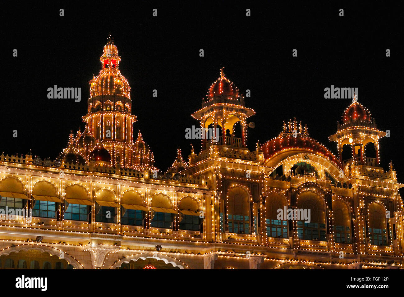 The Palace of Mysore, also known as Amba Vilas Palace, official ...