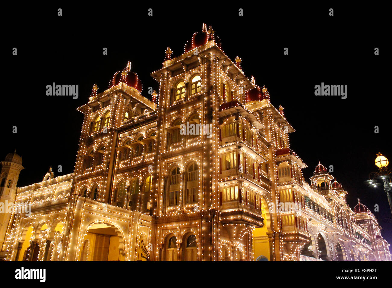The Palace of Mysore, also known as Amba Vilas Palace, official ...