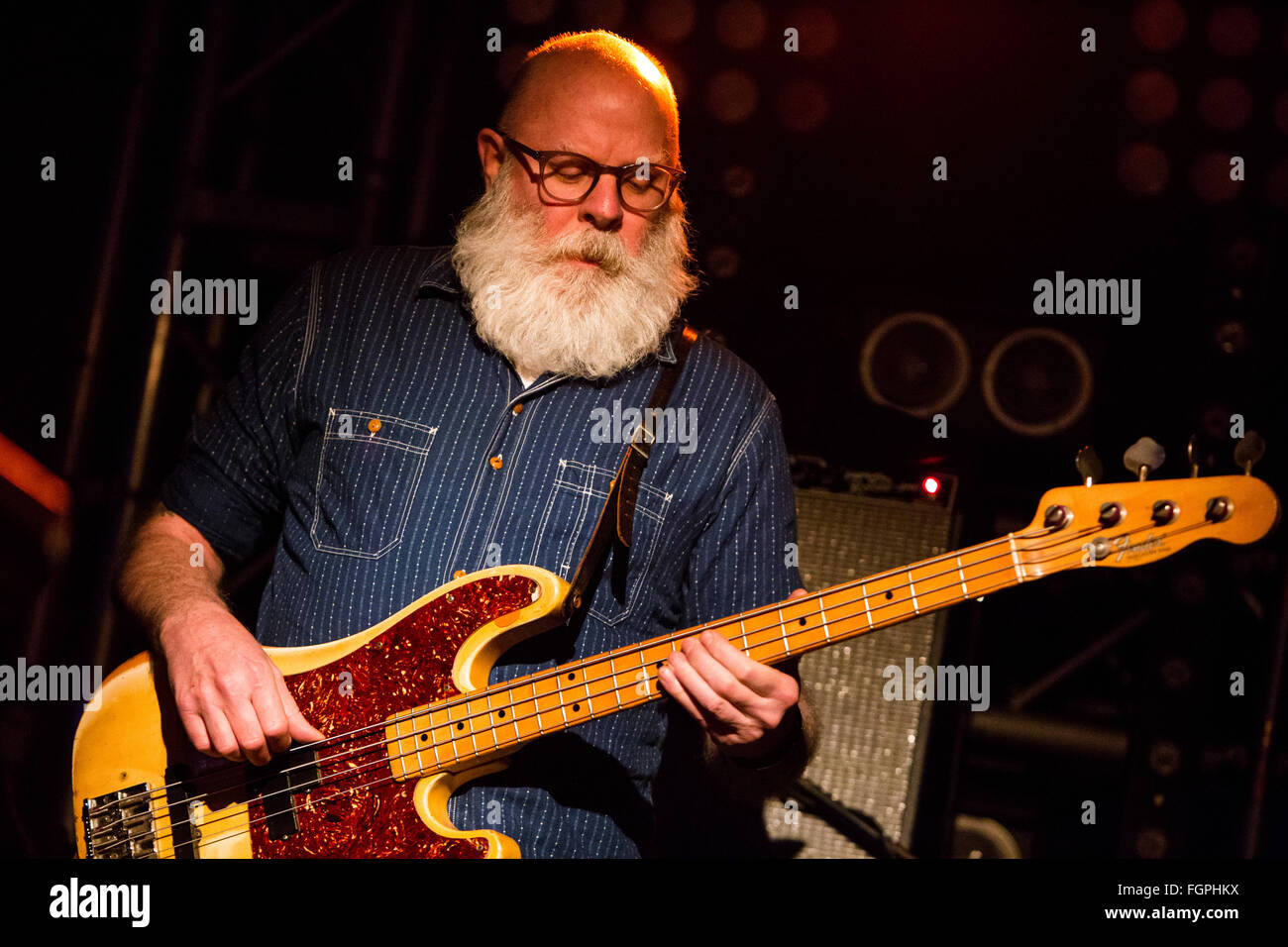 Milan Italy. 21th February 2016. The American post-rock band TORTOISE ...