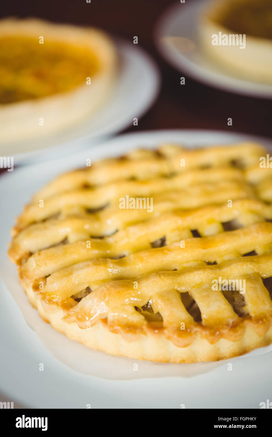 Close up view of pie Stock Photo - Alamy
