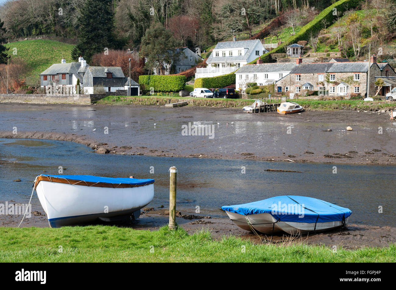 Lerryn, Cornwall, England, UK Stock Photo - Alamy