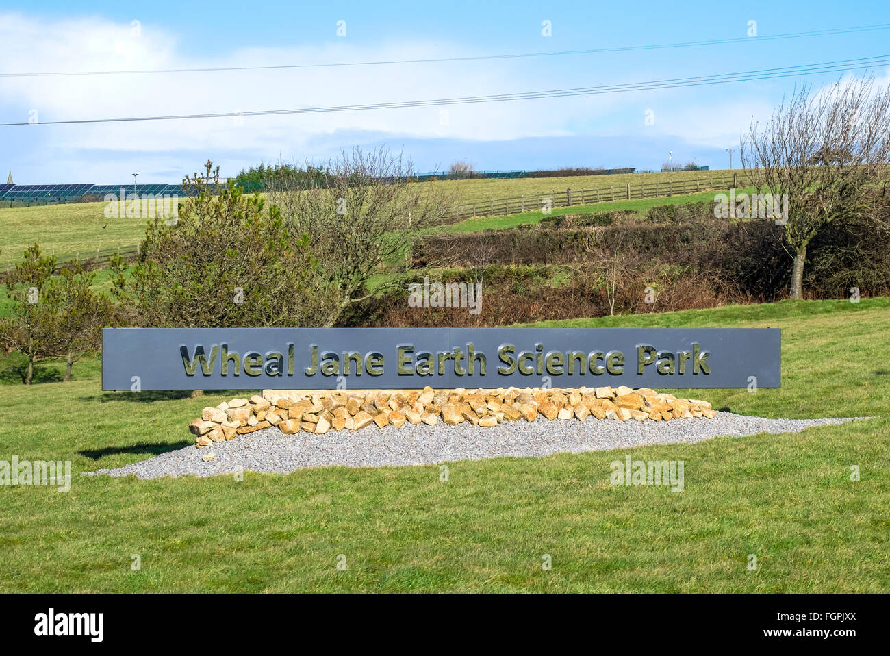 Wheal Jane Earth Science Park near Chacewater in Cornwall, UK Stock ...