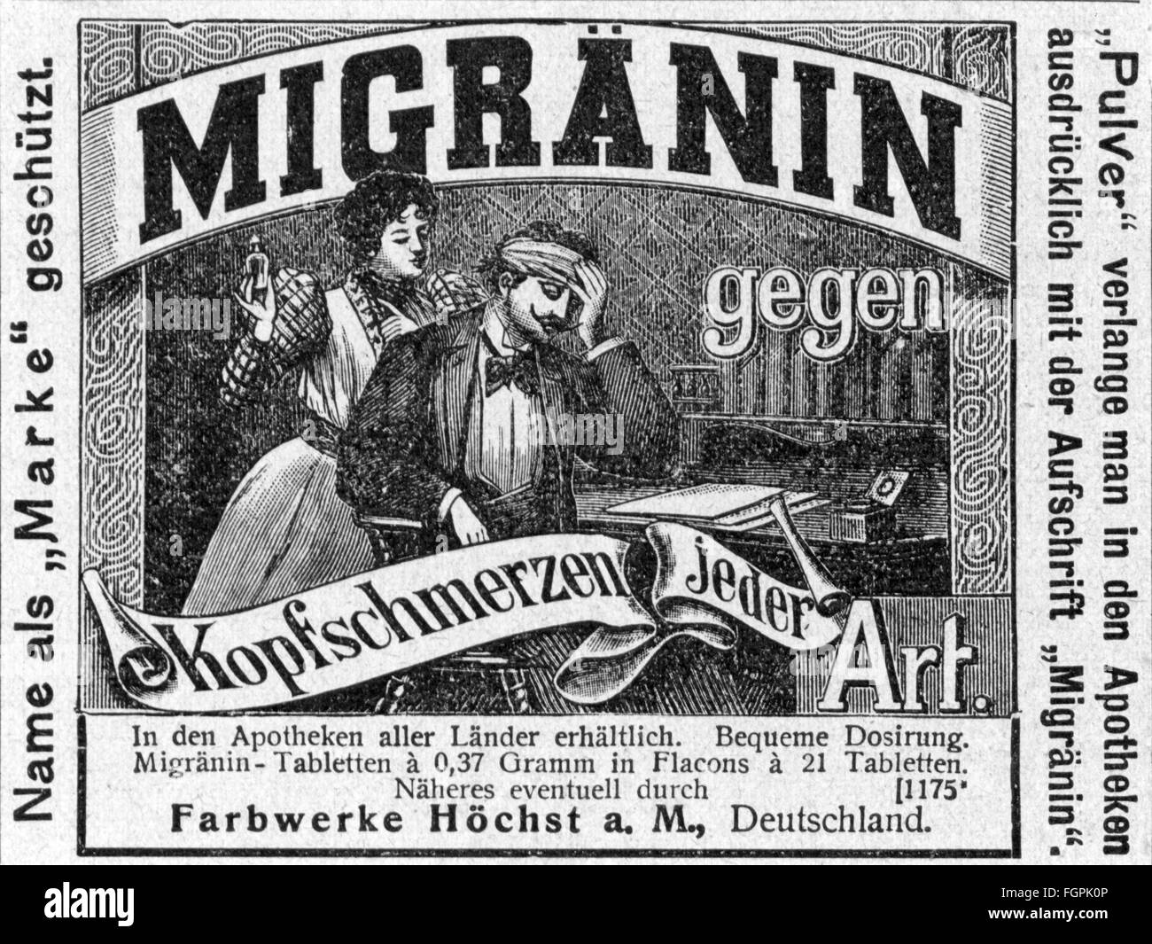 Medication advertisement hi-res stock photography and images - Alamy