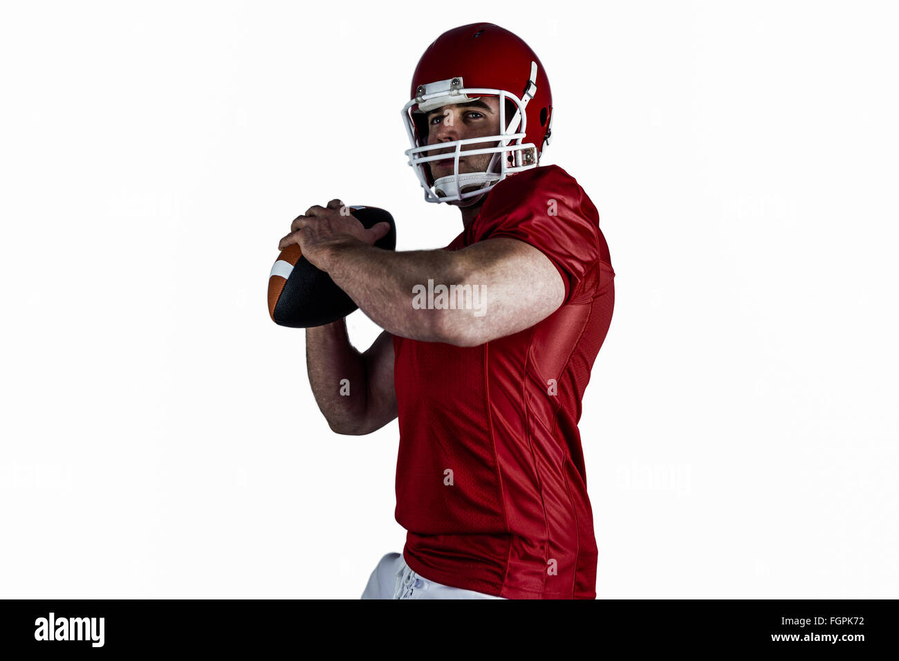 Quarterback ball passing hi-res stock photography and images - Alamy