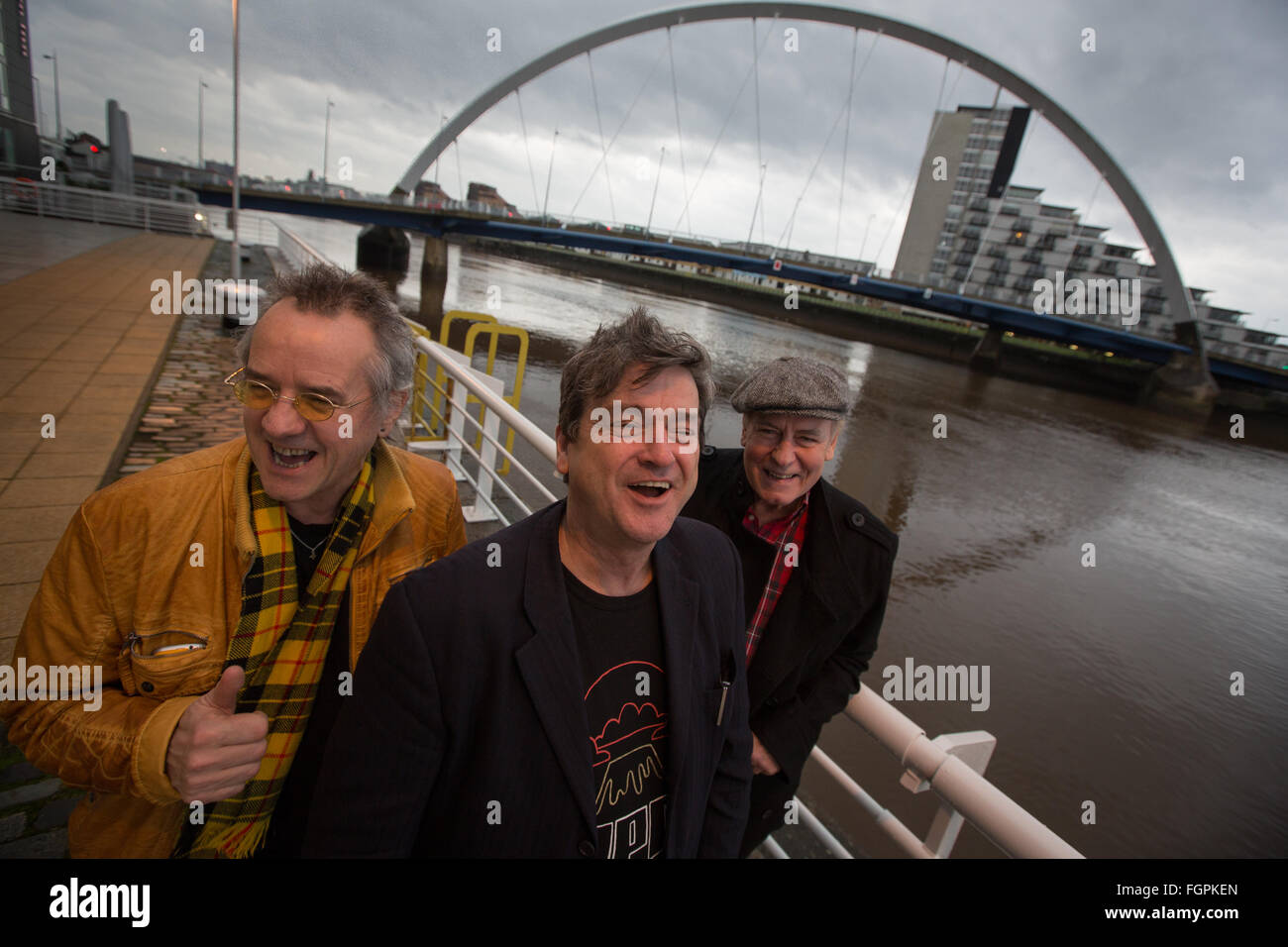 Bay City Rollers (left to right: Stuart 'Woody' Wood, Les McKeown, Alan ...