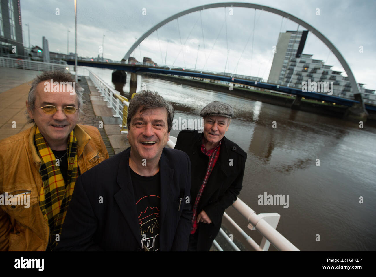 Bay City Rollers (left to right: Stuart 'Woody' Wood, Les McKeown, Alan ...