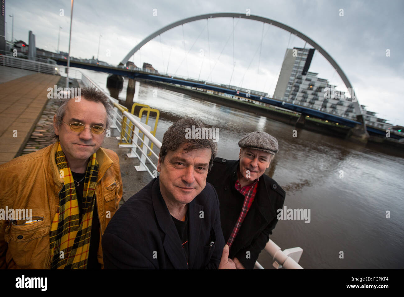 Bay City Rollers (left to right: Stuart 'Woody' Wood, Les McKeown, Alan ...