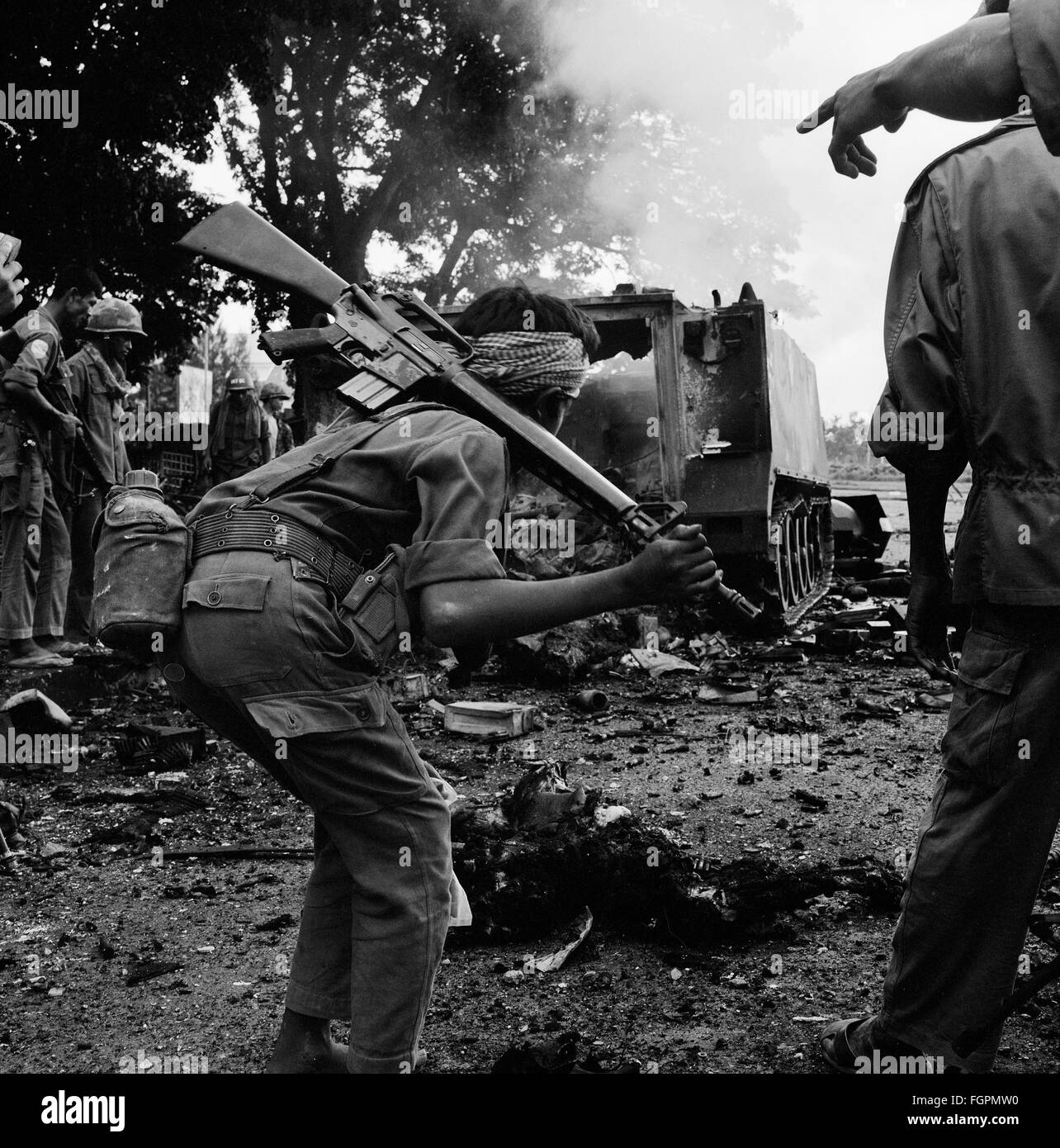 The terror of war vietnam Black and White Stock Photos & Images - Alamy