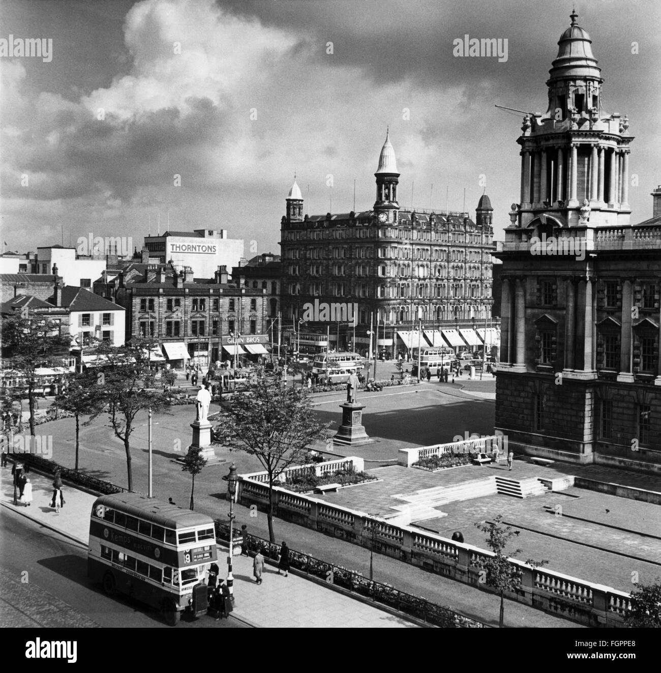 1950s city bus hi-res stock photography and images - Alamy