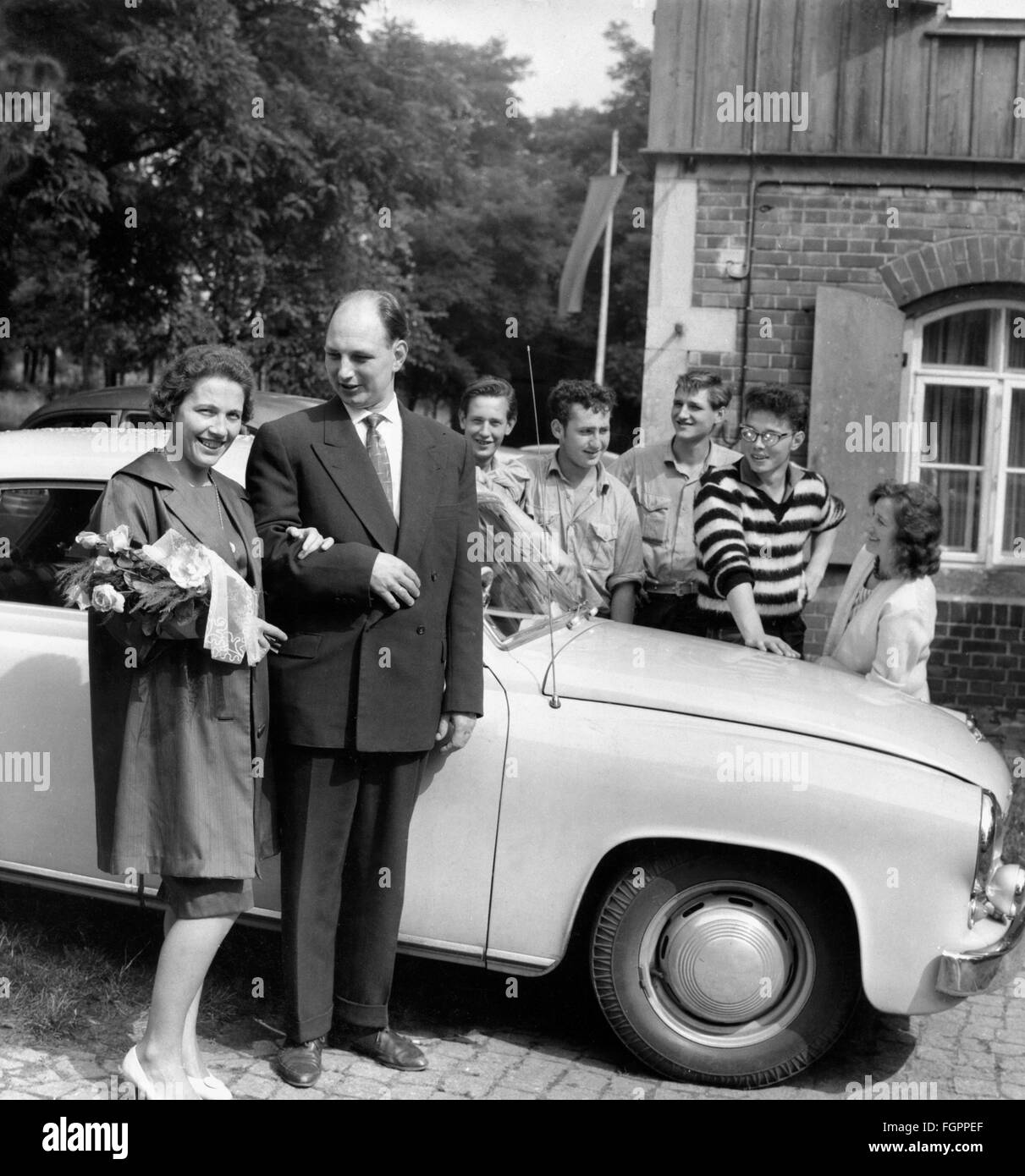 East germany from west berlin Black and White Stock Photos & Images - Alamy