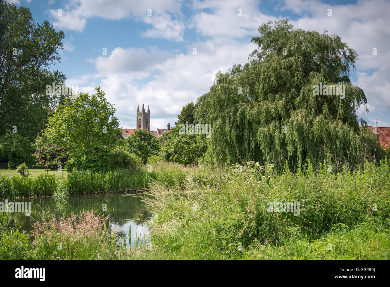 The Waveney near Bungay in Suffolk Stock Photo - Alamy