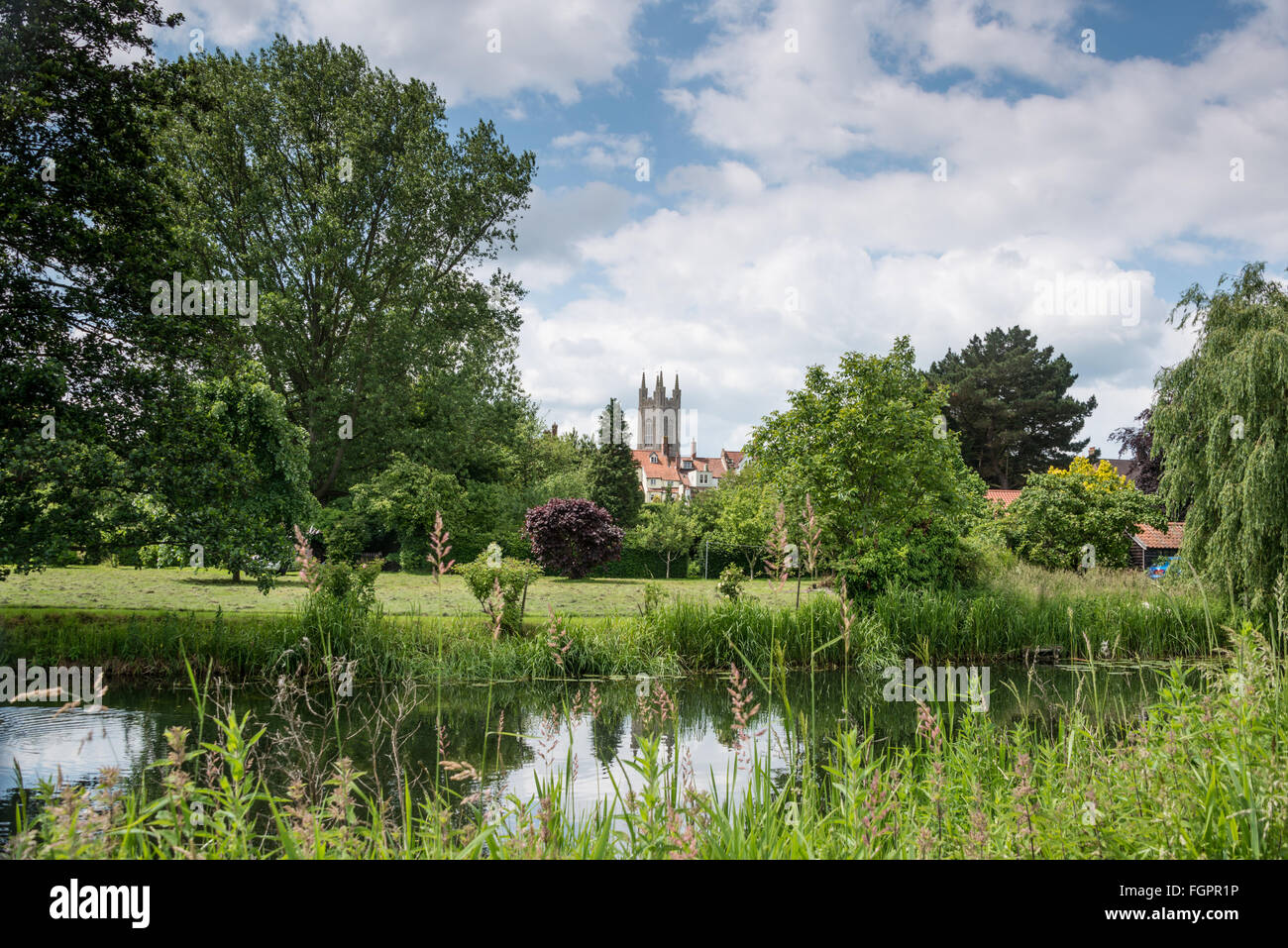 The Waveney near Bungay in Suffolk Stock Photo - Alamy