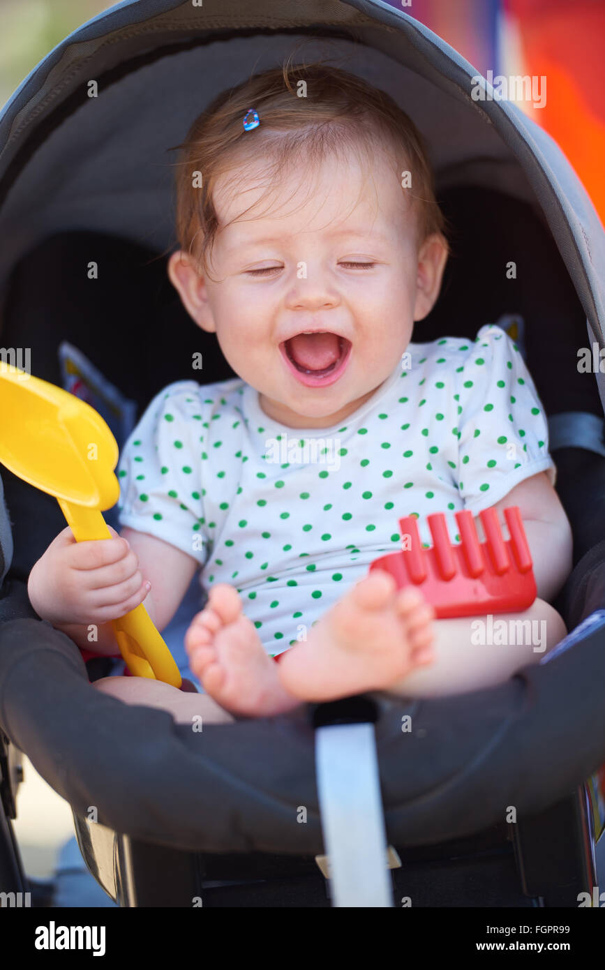 Baby in carriage hi-res stock photography and images - Alamy