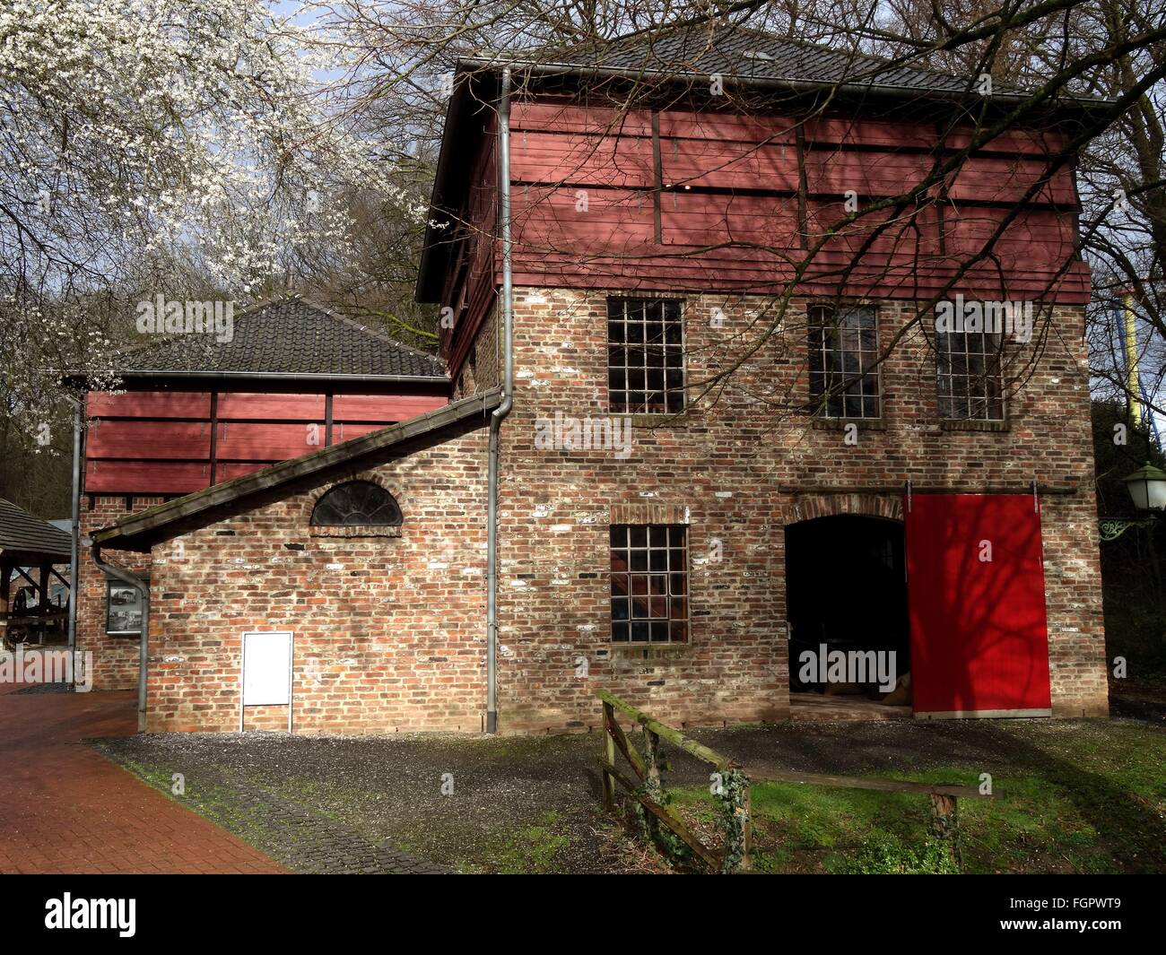 The historic Tannery House Photo 2/11/2016 Stock Photo - Alamy
