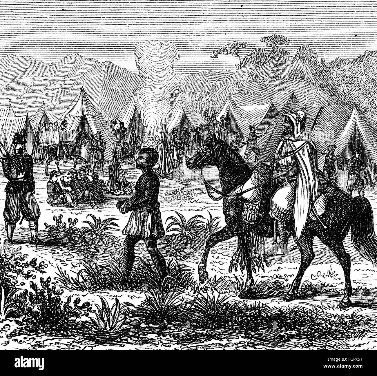 French foreign legion 19th century High Resolution Stock Photography ...