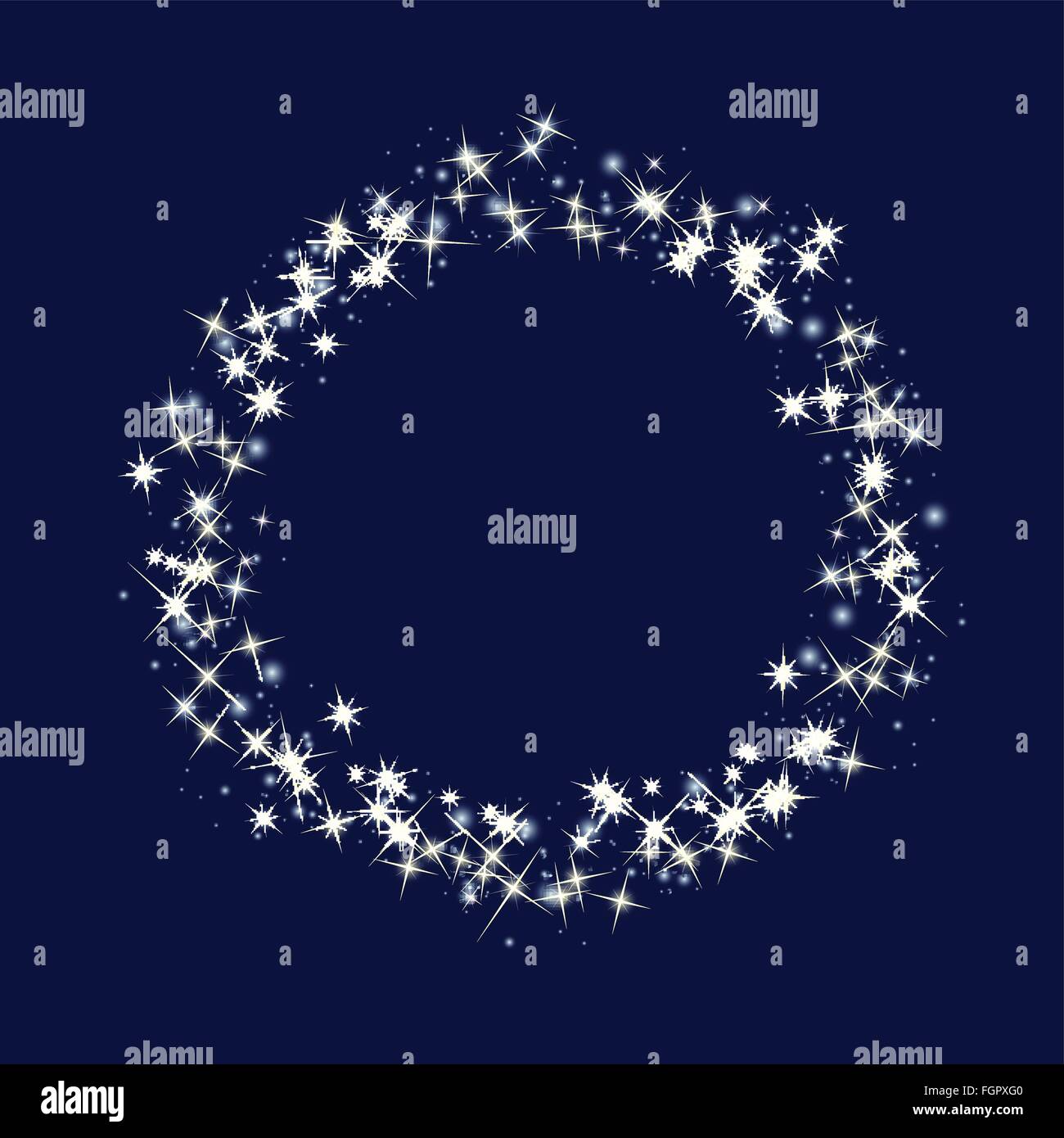 Starry border. Cosmic background Stock Vector Image & Art - Alamy