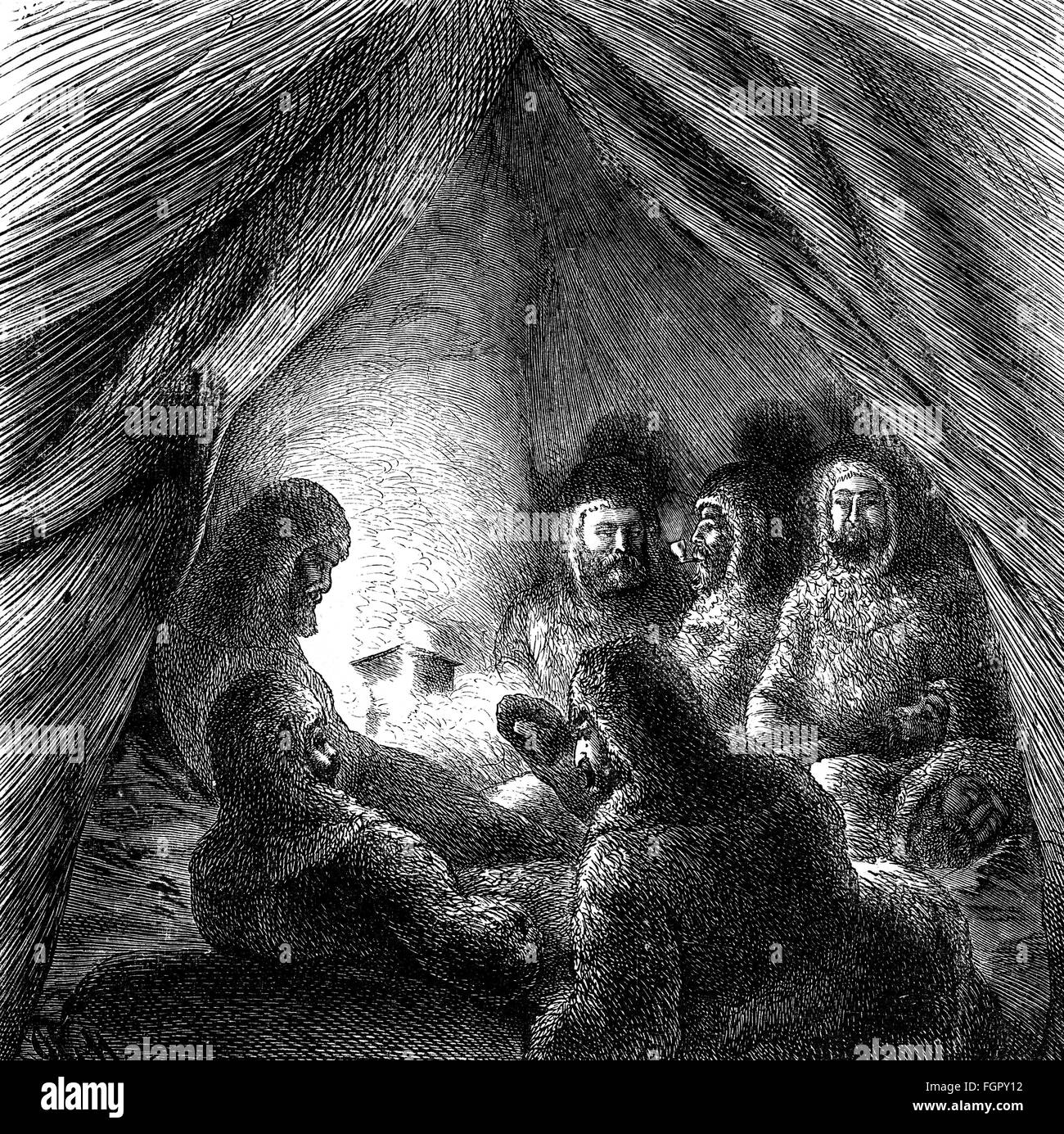 Expedition tent hi-res stock photography and images - Alamy