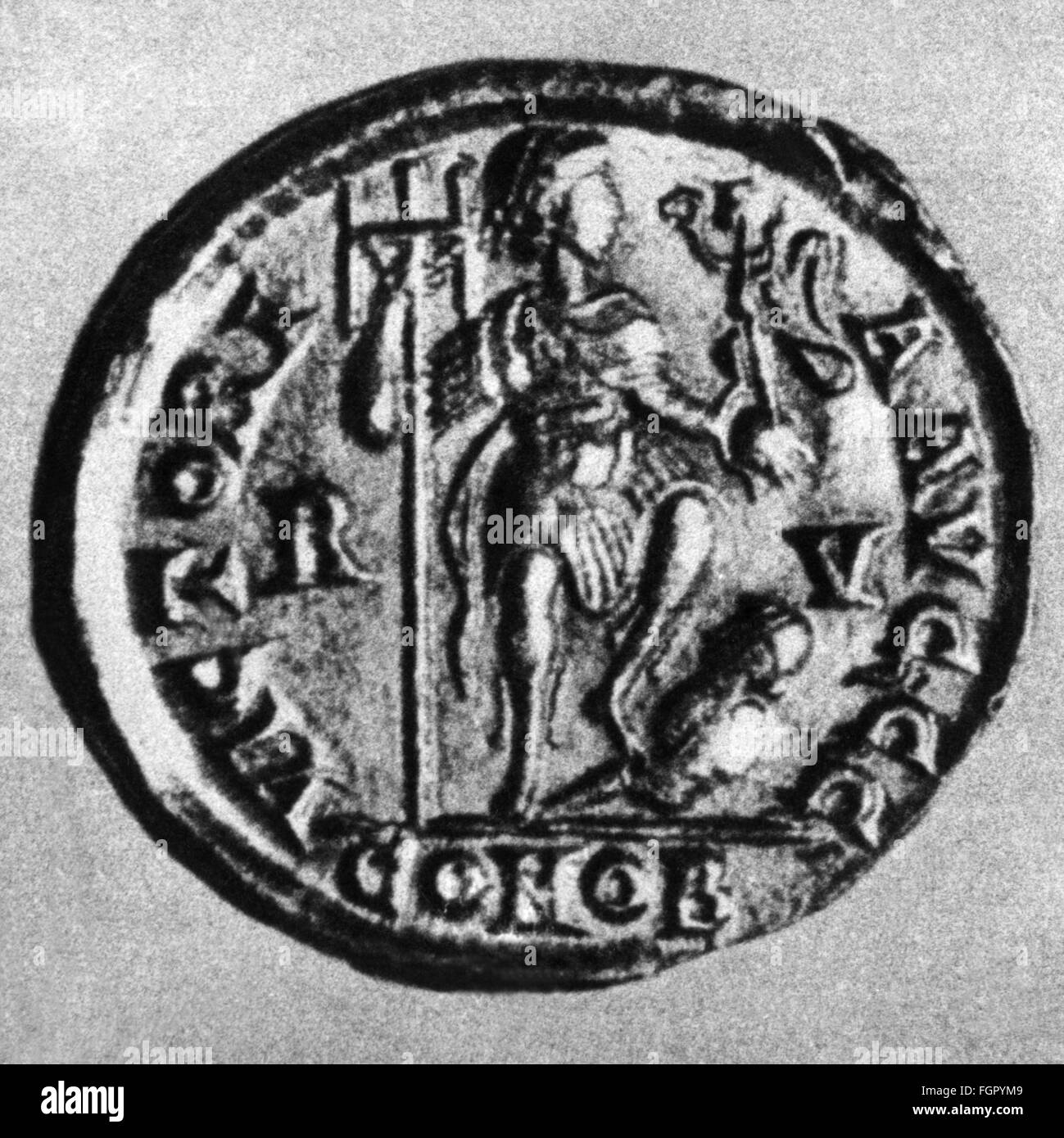 Victoria the goddess of victory Black and White Stock Photos & Images ...