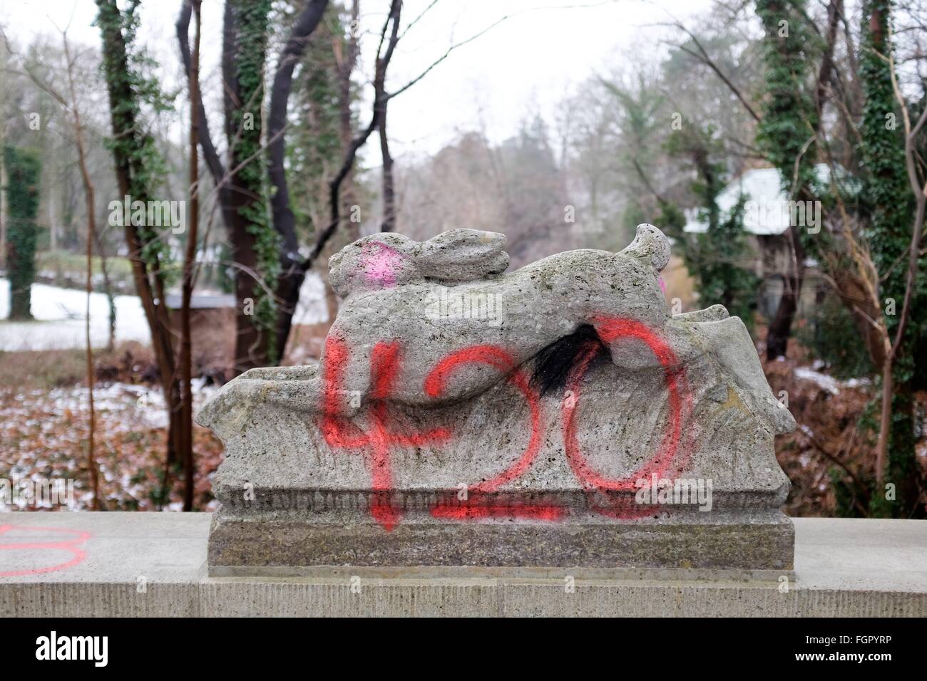 Hasensprung is a path in Berlin connecting Koenigsallee and Winkler ...