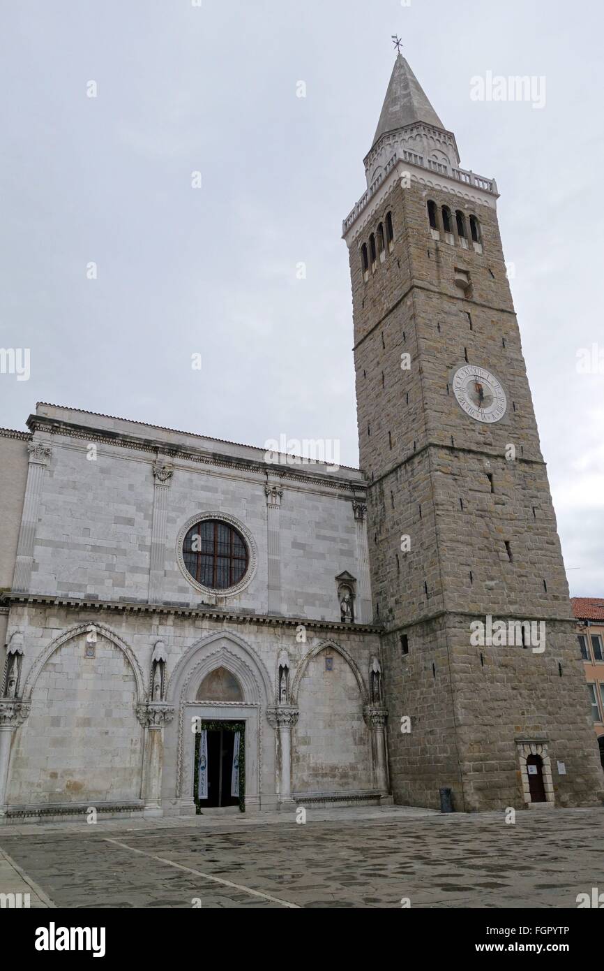 Koper cathedral and bell tower hi-res stock photography and images - Alamy