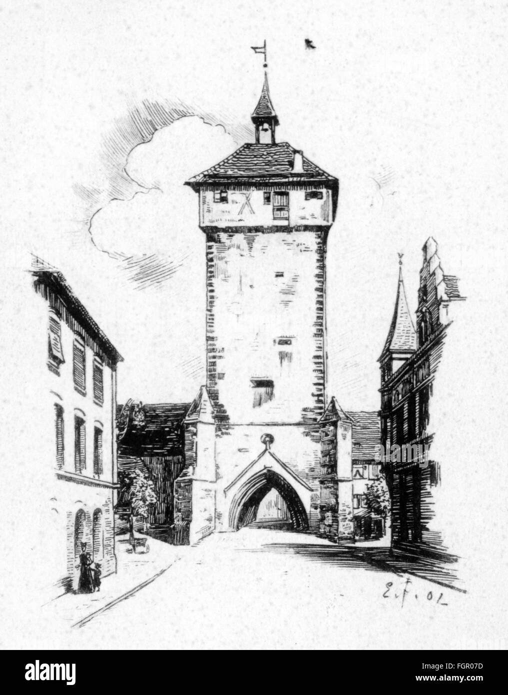 Drawing gate hi-res stock photography and images - Alamy