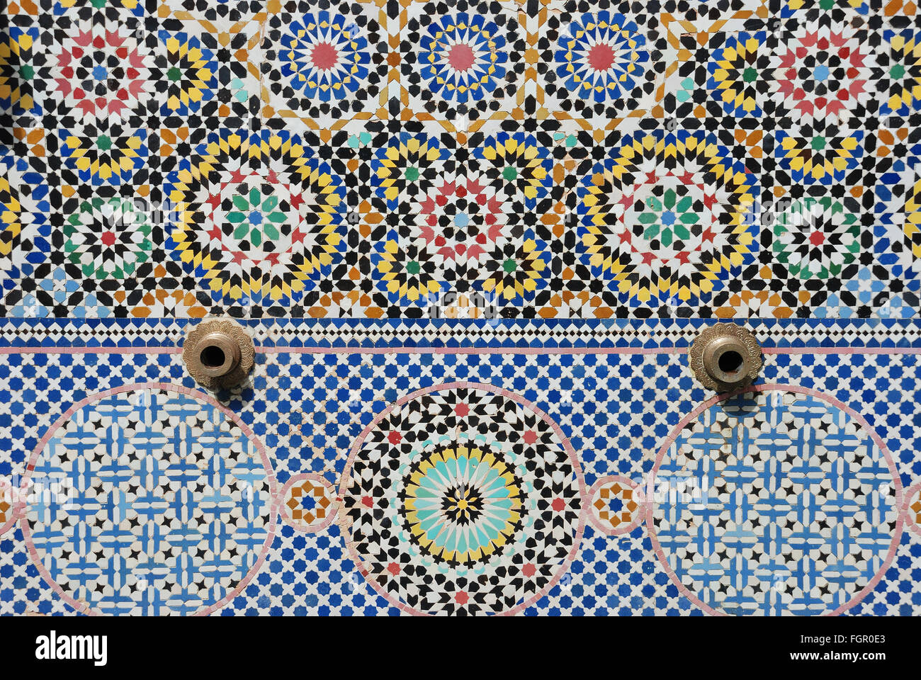 Casablanca Quartier Habous Stock Photo - Alamy