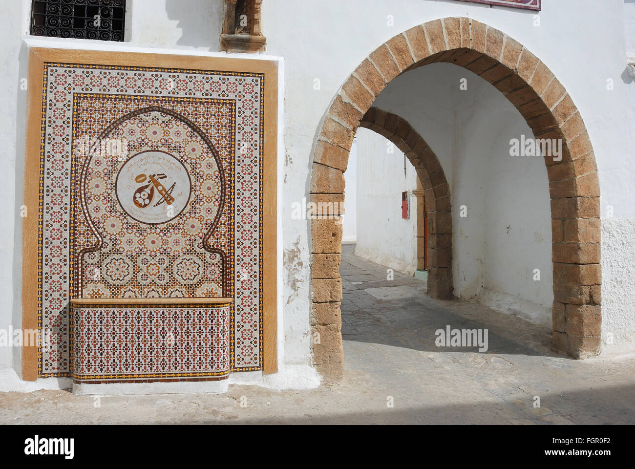 Casablanca Quartier Habous Stock Photo - Alamy