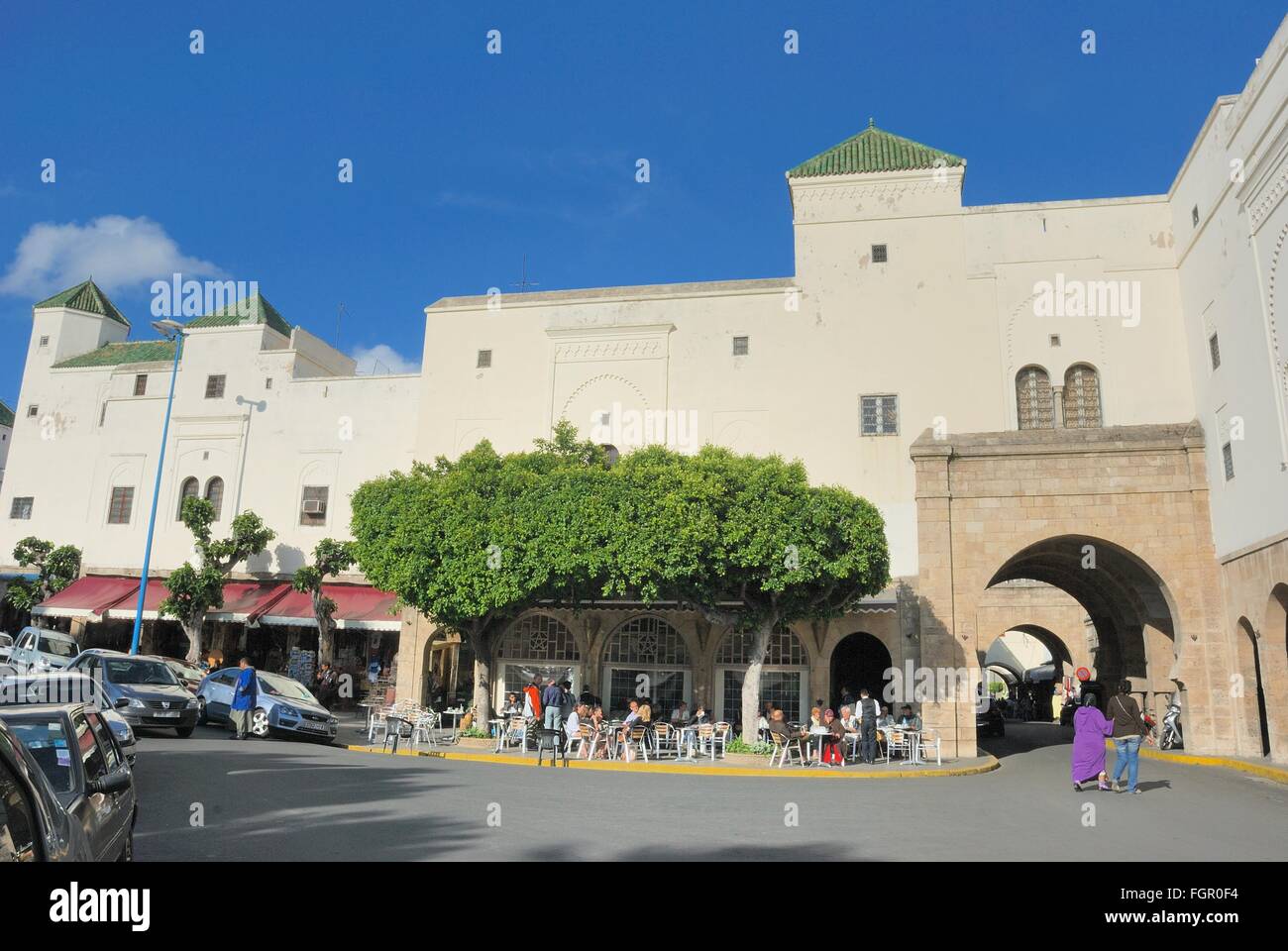 Casablanca Quartier Habous Stock Photo - Alamy
