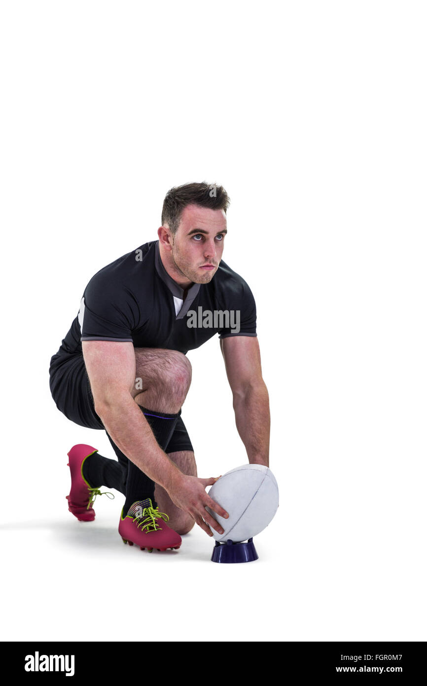 Athlete getting ready Cut Out Stock Images & Pictures - Alamy