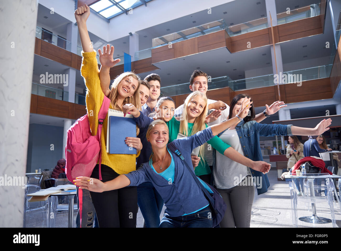 students group study Stock Photo - Alamy