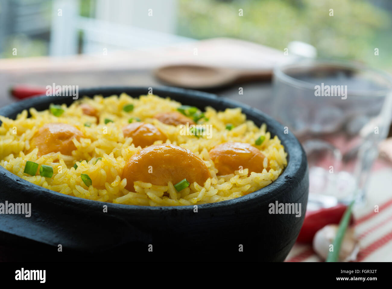 rice with pequi, Brazilian dish Stock Photo - Alamy