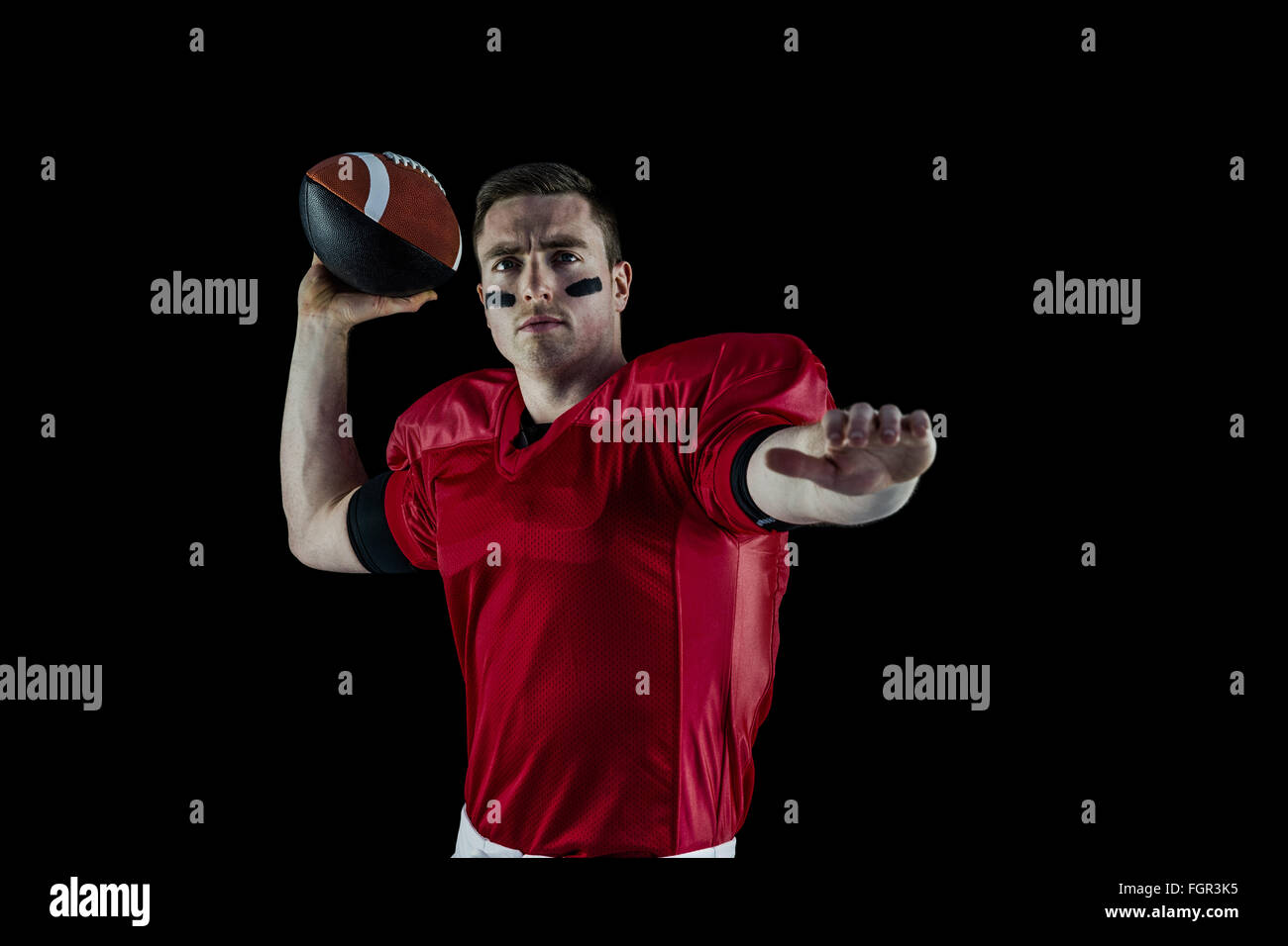 Shadow throwing american football hi-res stock photography and images ...
