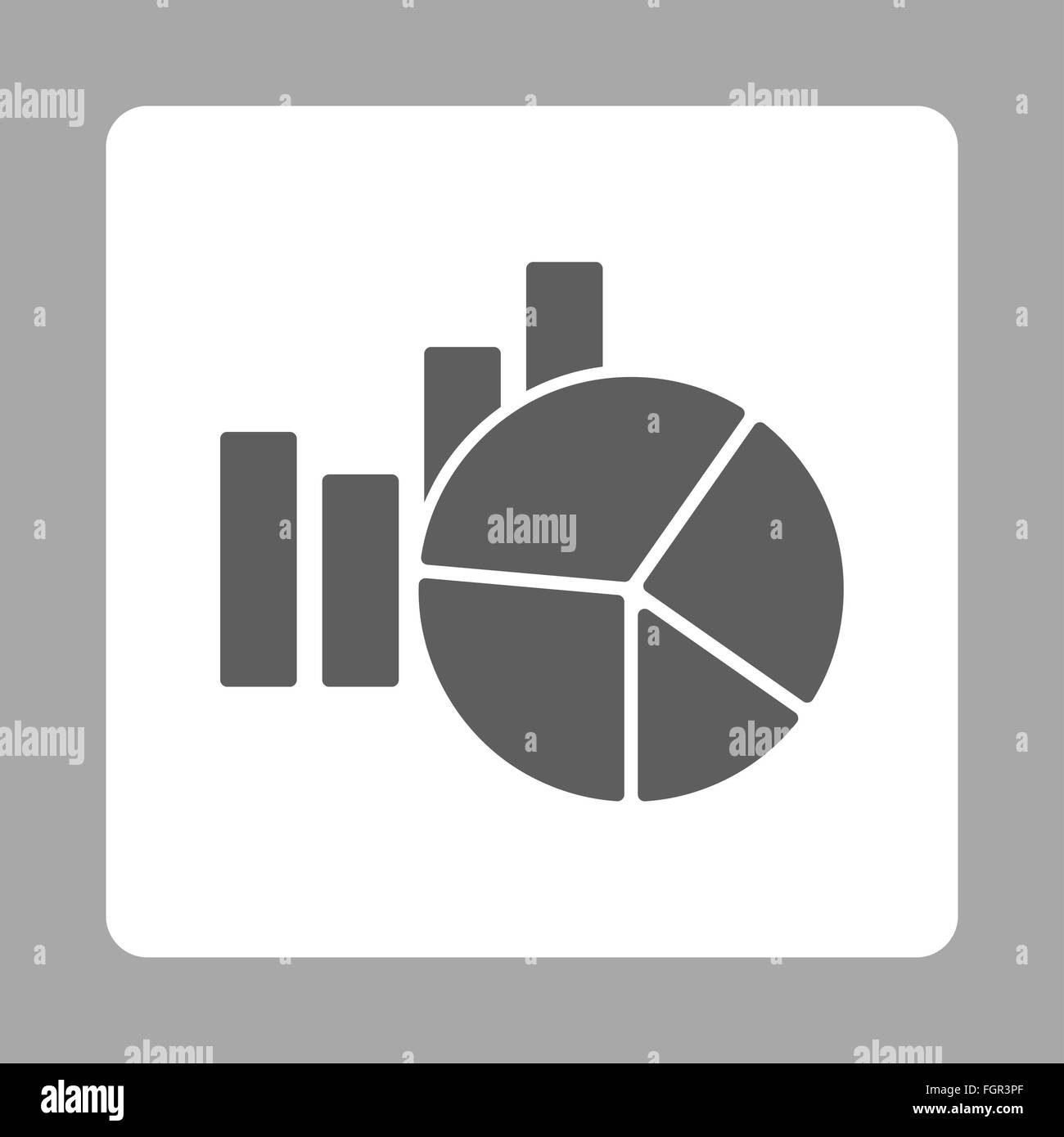 Pie charts flat Black and White Stock Photos & Images - Alamy