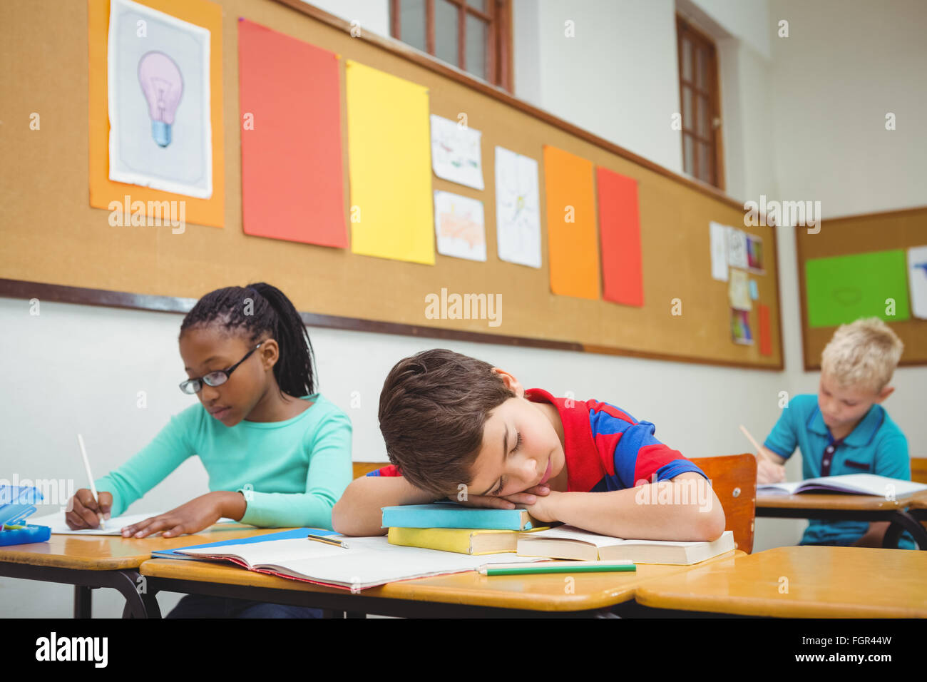 Boy Asleep Class Stock Photos & Boy Asleep Class Stock Images - Alamy