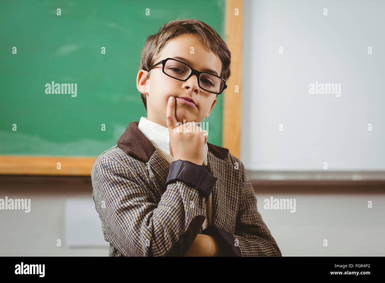 Stern Male Teacher And Student High Resolution Stock Photography and ...