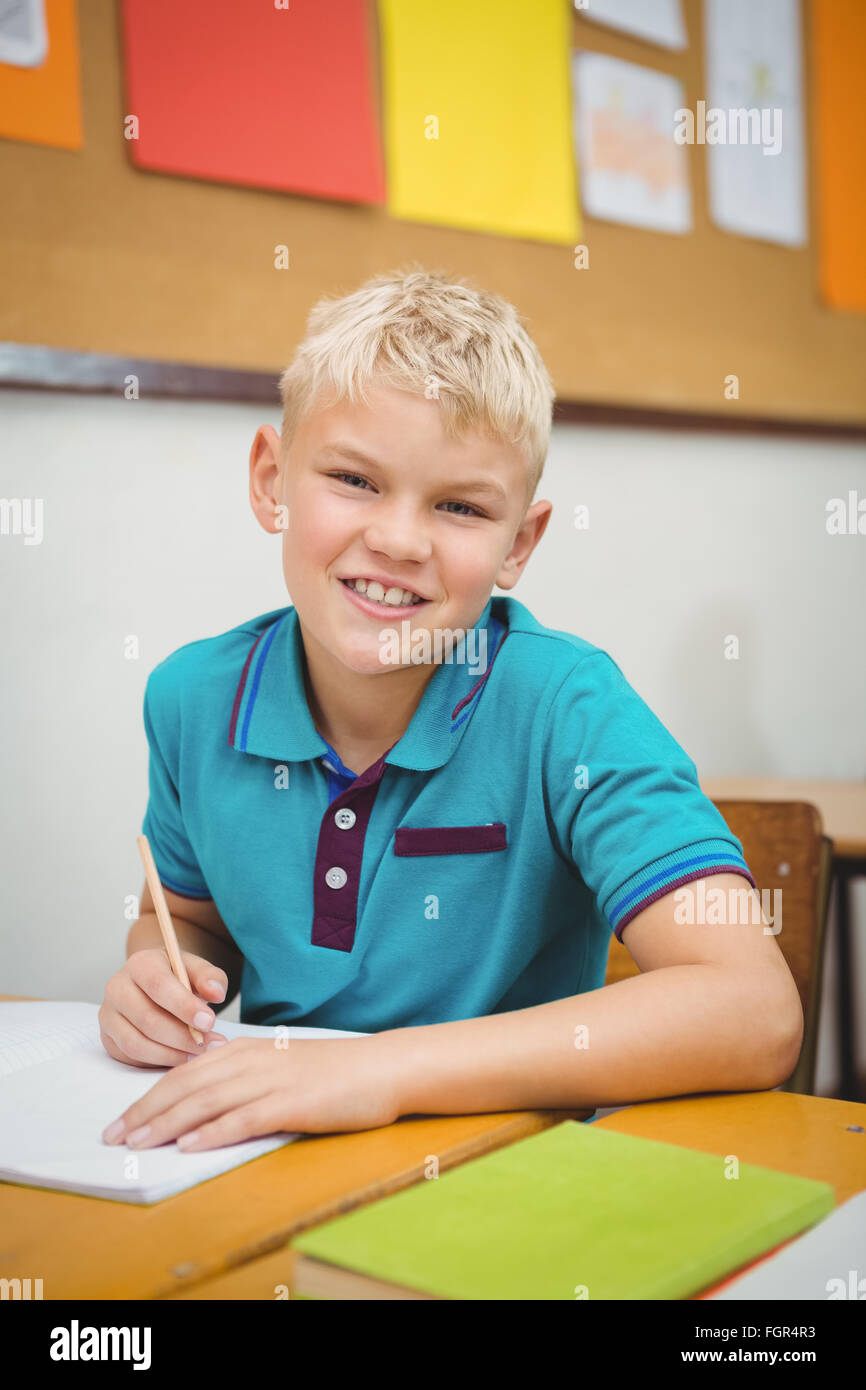 Student looking at the camera Stock Photo - Alamy