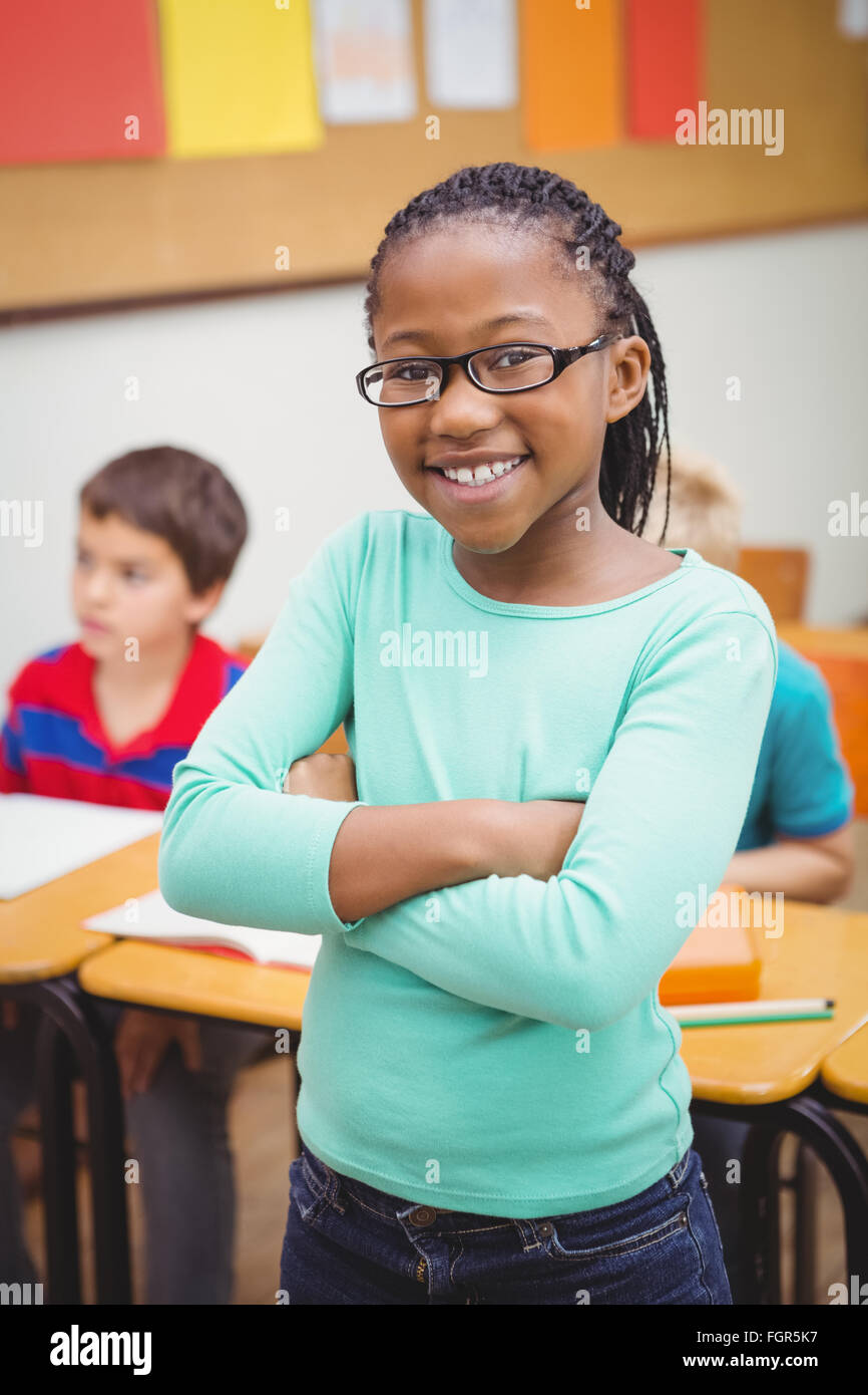 Smiling student looking at camera Stock Photo - Alamy