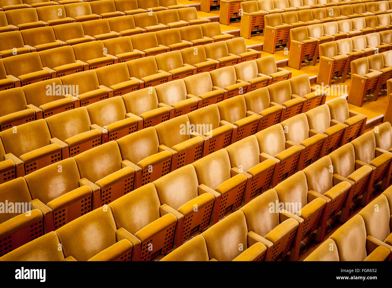 Empty theater auditorium cinema or conference hall Stock Photo - Alamy