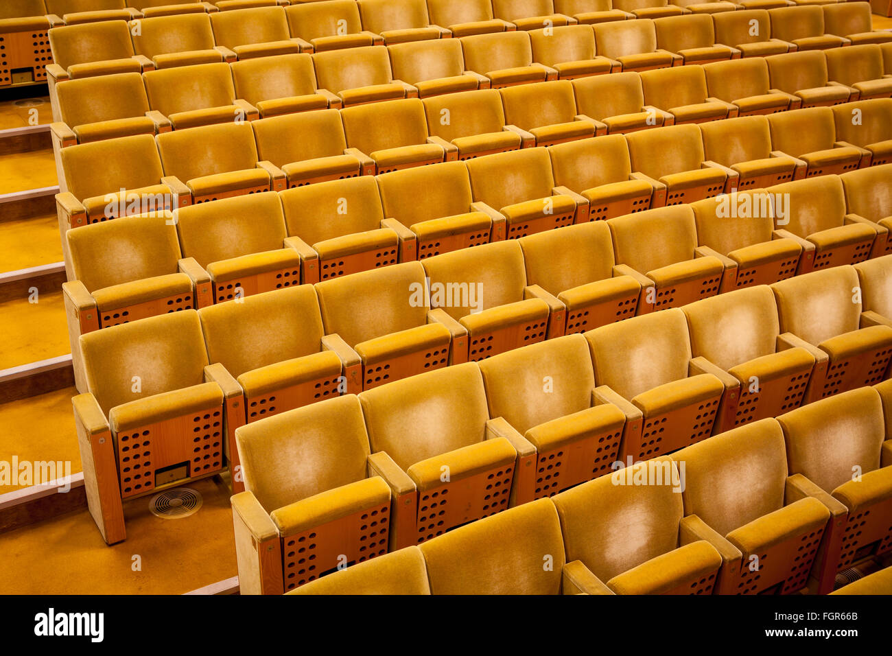 Empty theater auditorium cinema or conference hall Stock Photo - Alamy