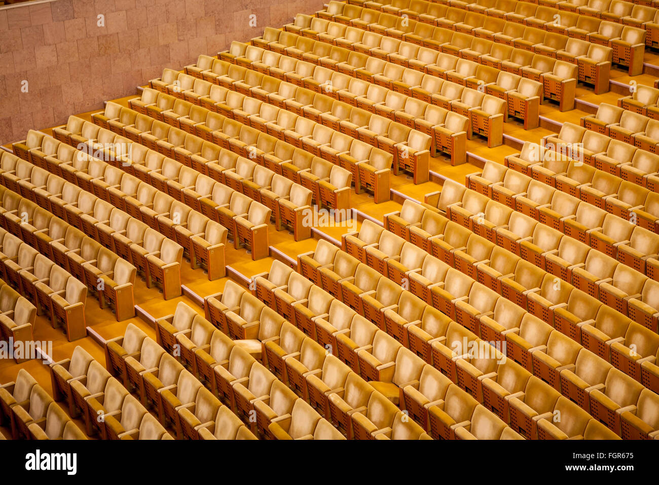 Empty theater interior auditorium cinema or conference hall Stock Photo ...