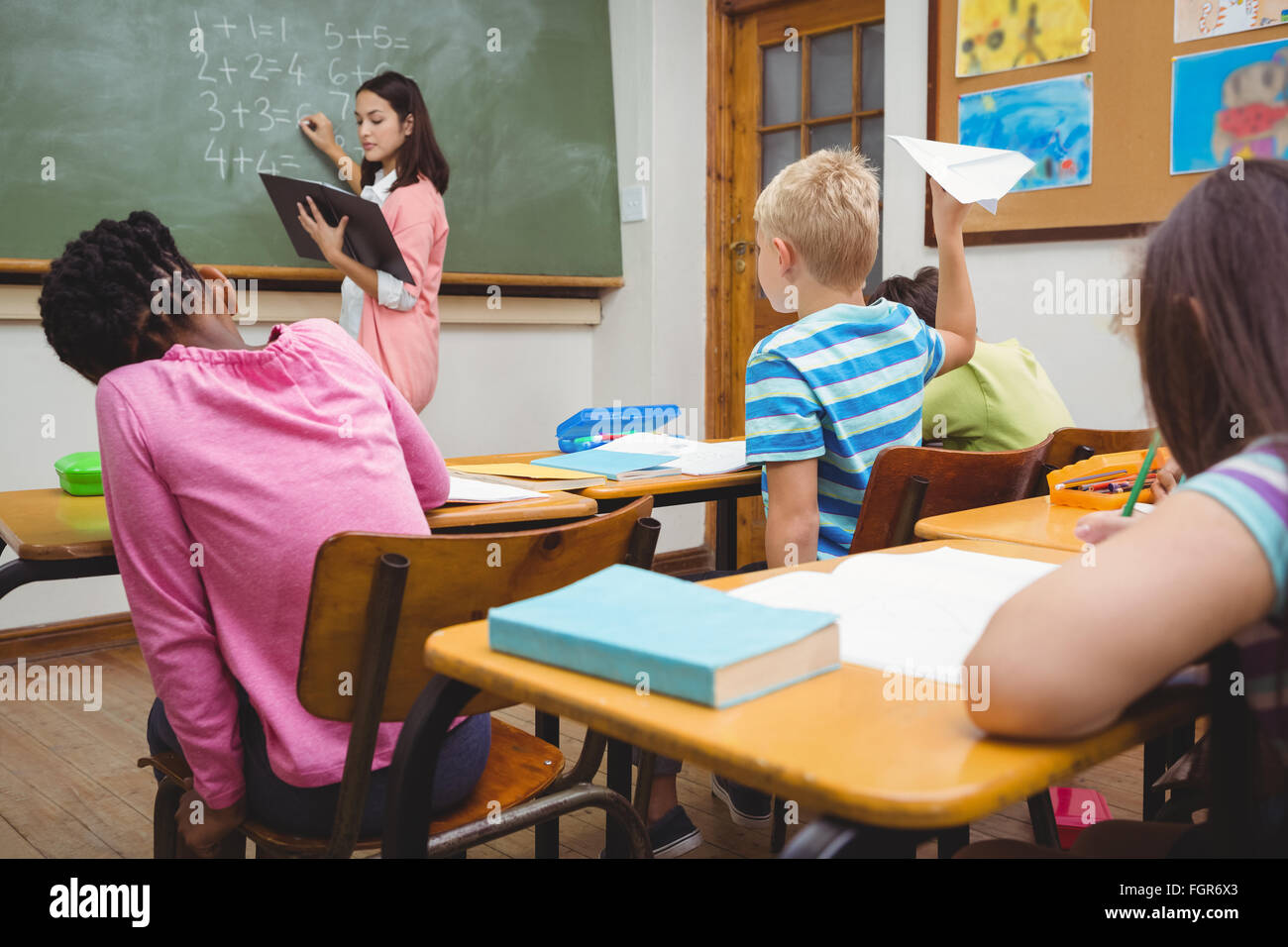 student-about-to-throw-a-paper-airplane-stock-photo-alamy