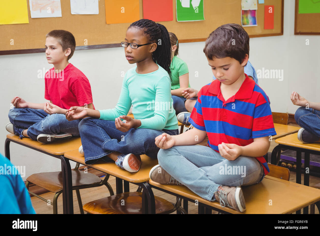 Calm classroom hi-res stock photography and images - Alamy