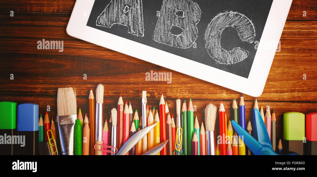 Composite image of abc Stock Photo - Alamy