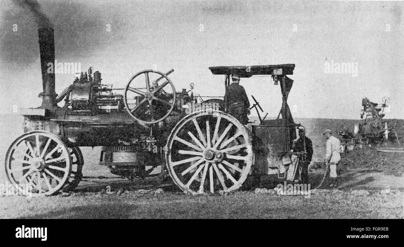 Steam plough hi-res stock photography and images - Alamy