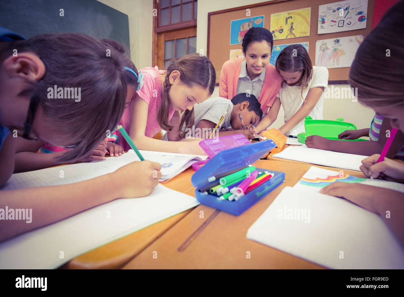Classroom teac hi-res stock photography and images - Alamy