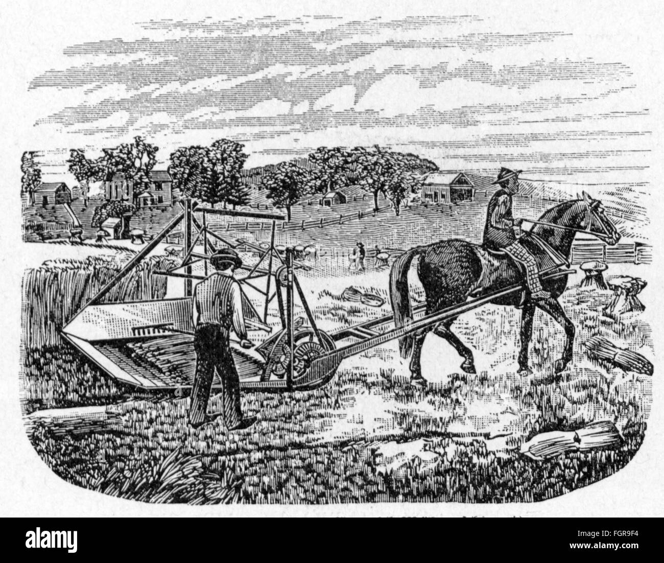 Cyrus mccormick hi-res stock photography and images - Alamy